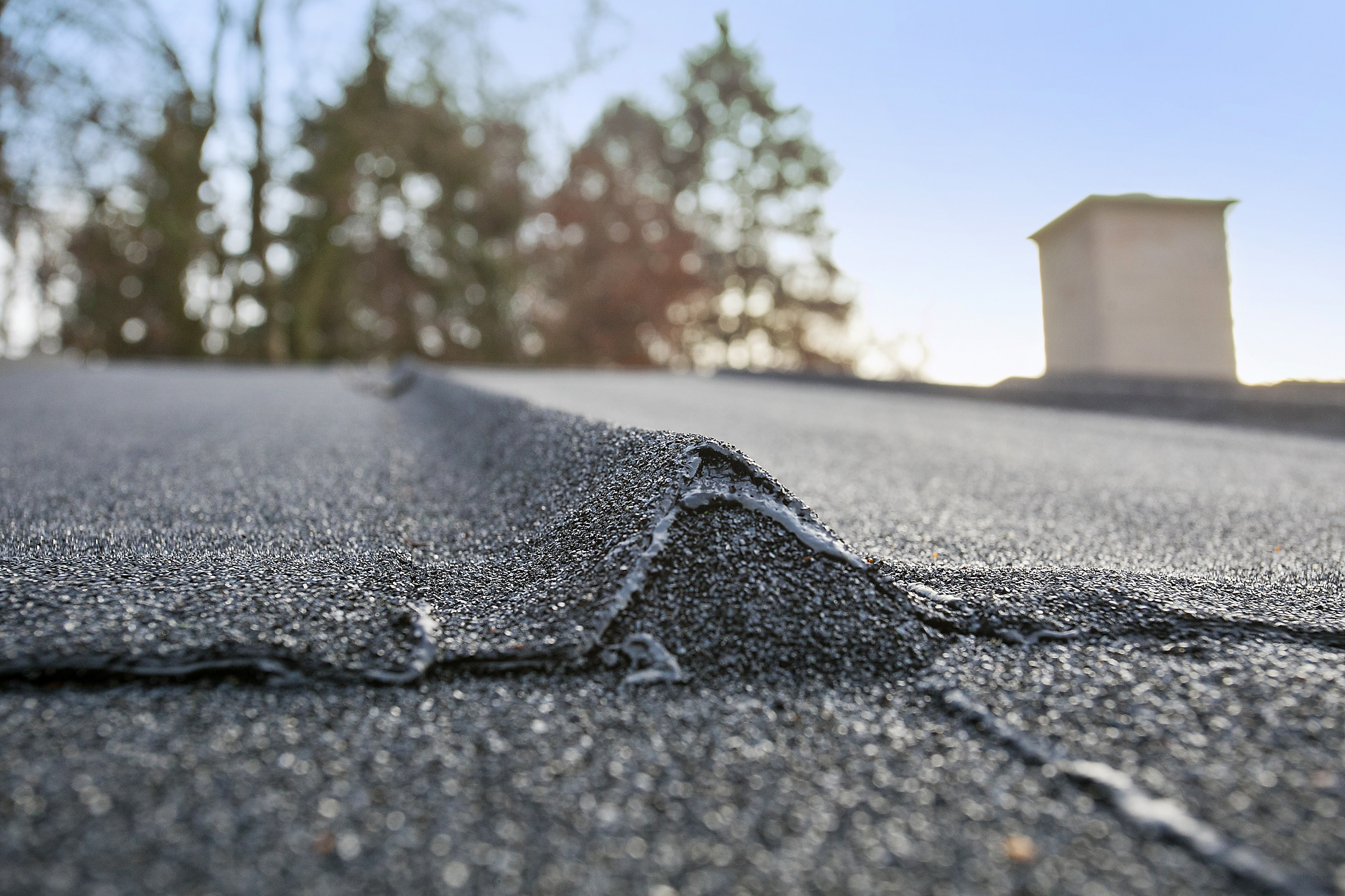 Nyt 50 m2 tag med Icopal tagpap inkl. listedækning i Birkerød ...